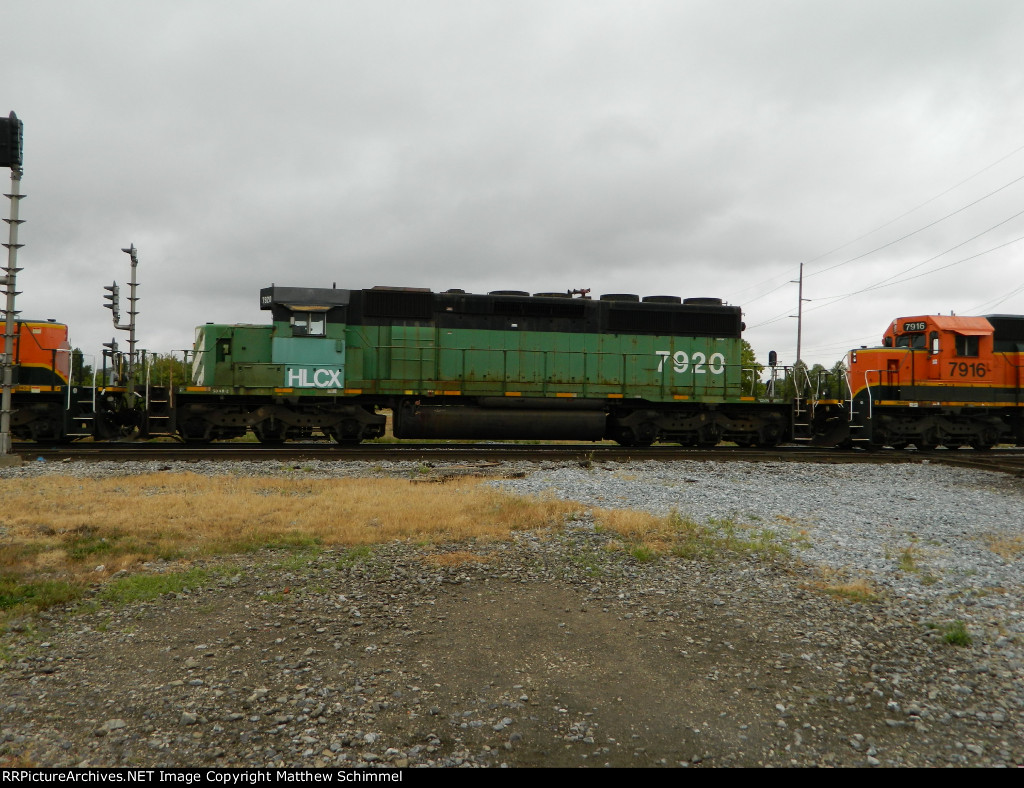 HLCX SD40-2 Ex-BNSF Exx-BN Exxx-CS
